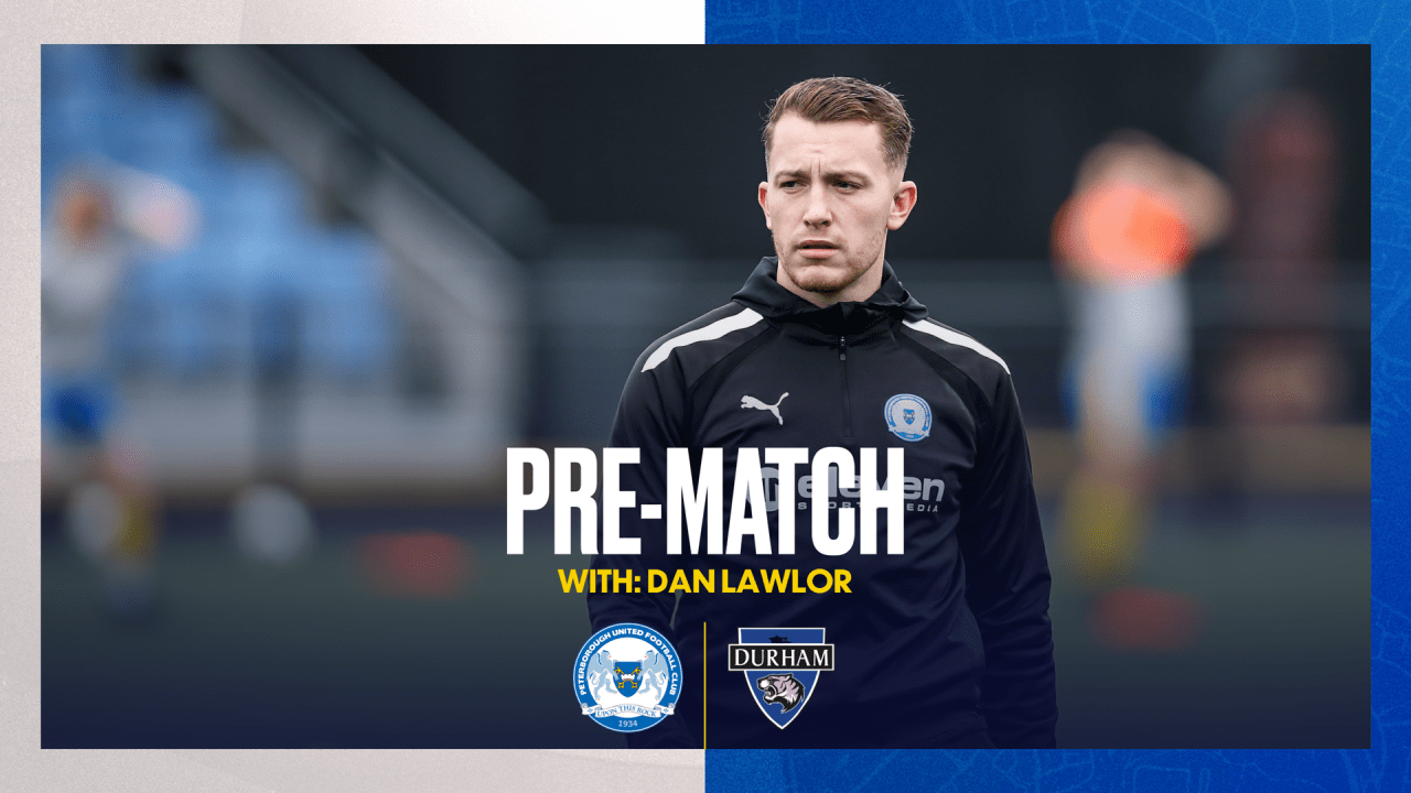 Lawlor Looks Ahead To FA Cup Clash | Peterborough United - The Posh