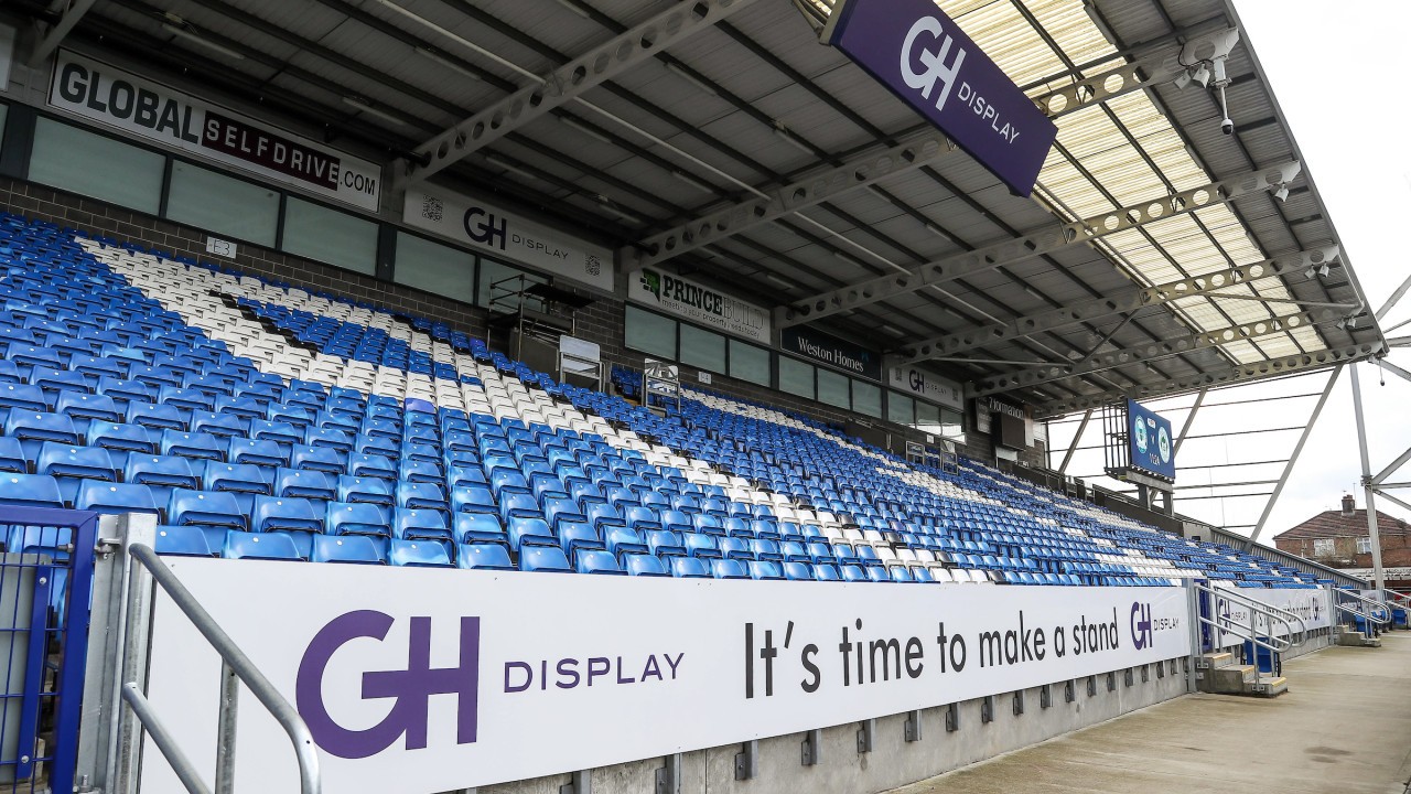 GH Display Stand Open To Posh Fans For Northampton Town Fixture ...