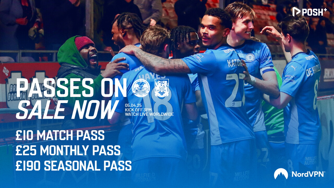 Overseas? Watch Posh v Northampton Town LIVE On Posh+ | Peterborough United - The Posh