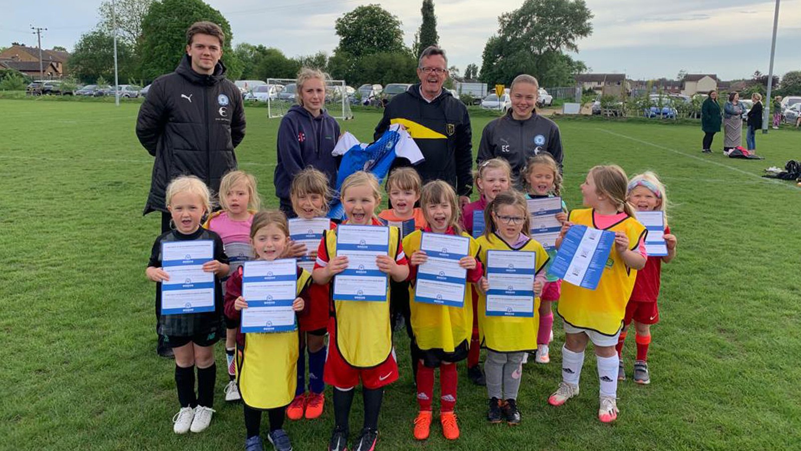 Posh Duo Visit Ramsey Colts | Peterborough United - The Posh