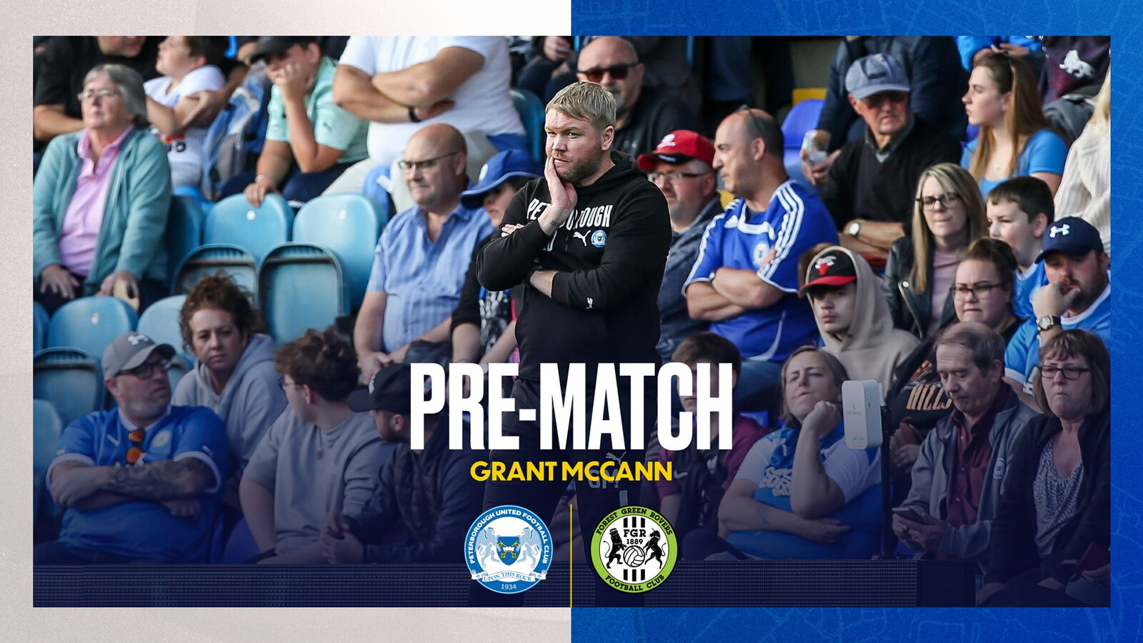 McCann Looks Ahead To FGR Fixture | Peterborough United - The Posh