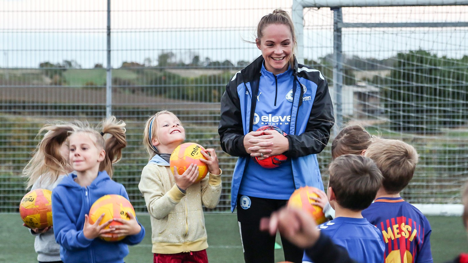 Posh Women First Team Star Visits Kings Cliffe United | Peterborough ...
