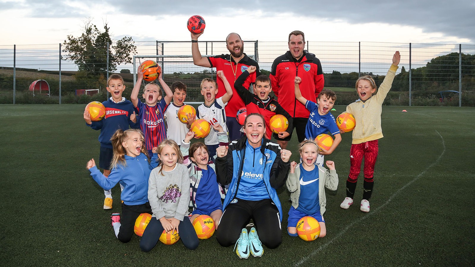 Posh Women First Team Star Visits Kings Cliffe United | Peterborough ...