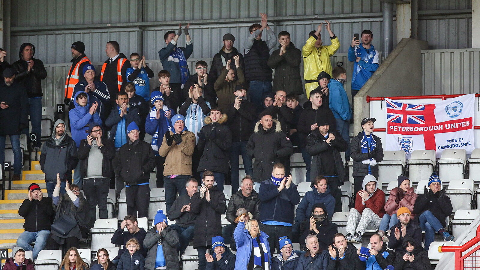 Fans Gallery • Morecambe v Posh | Peterborough United - The Posh