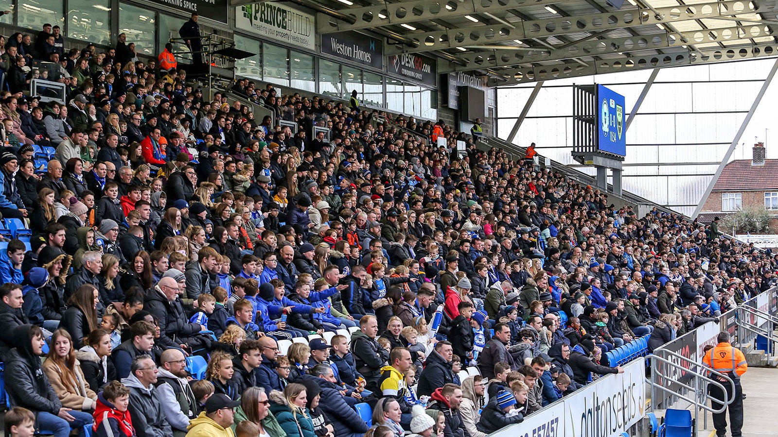 Deskgo Stand Open For Posh Supporters | Peterborough United - The Posh