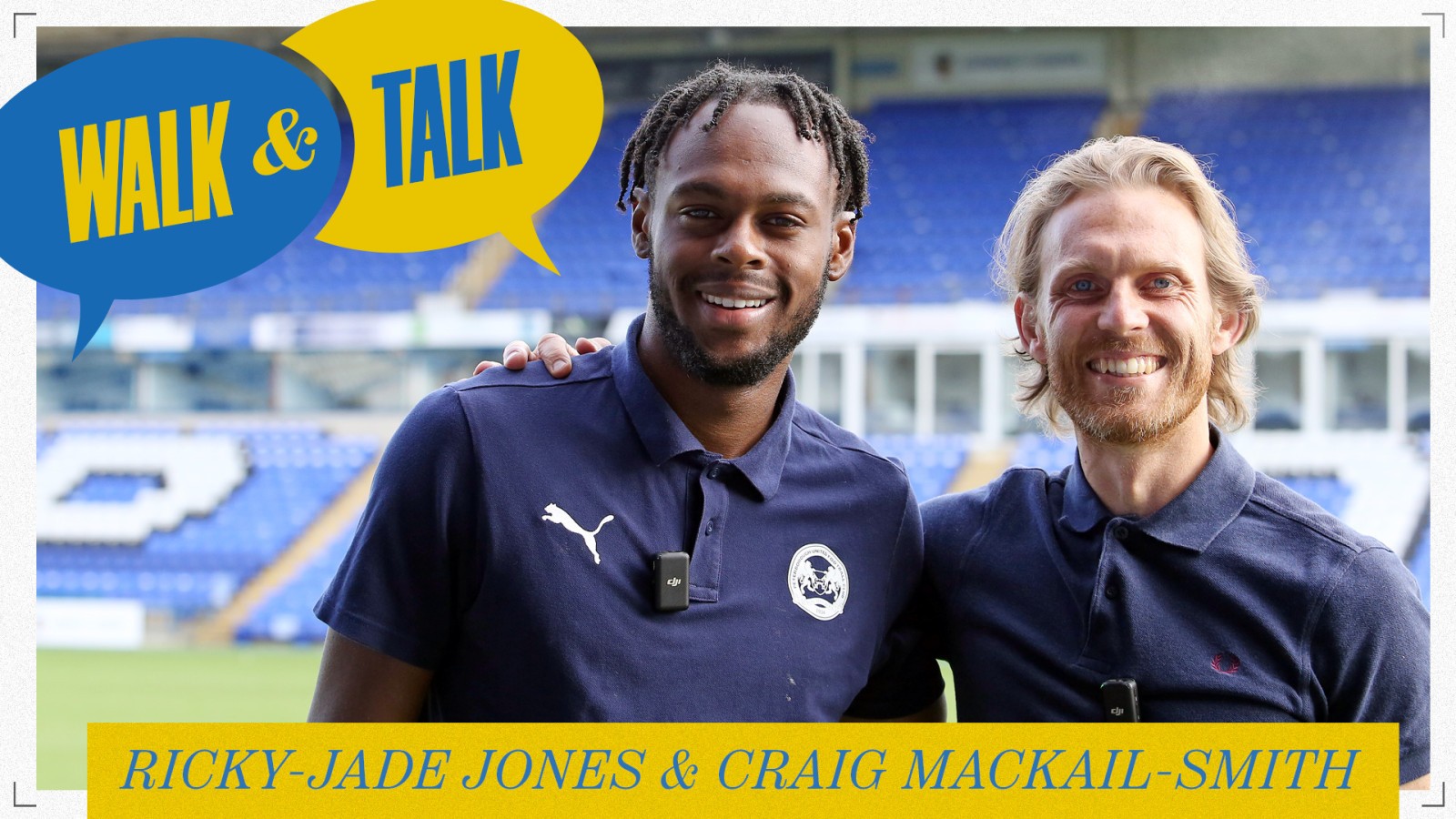 Walk And Talk With Mackail-Smith And Jones | Peterborough United - The Posh