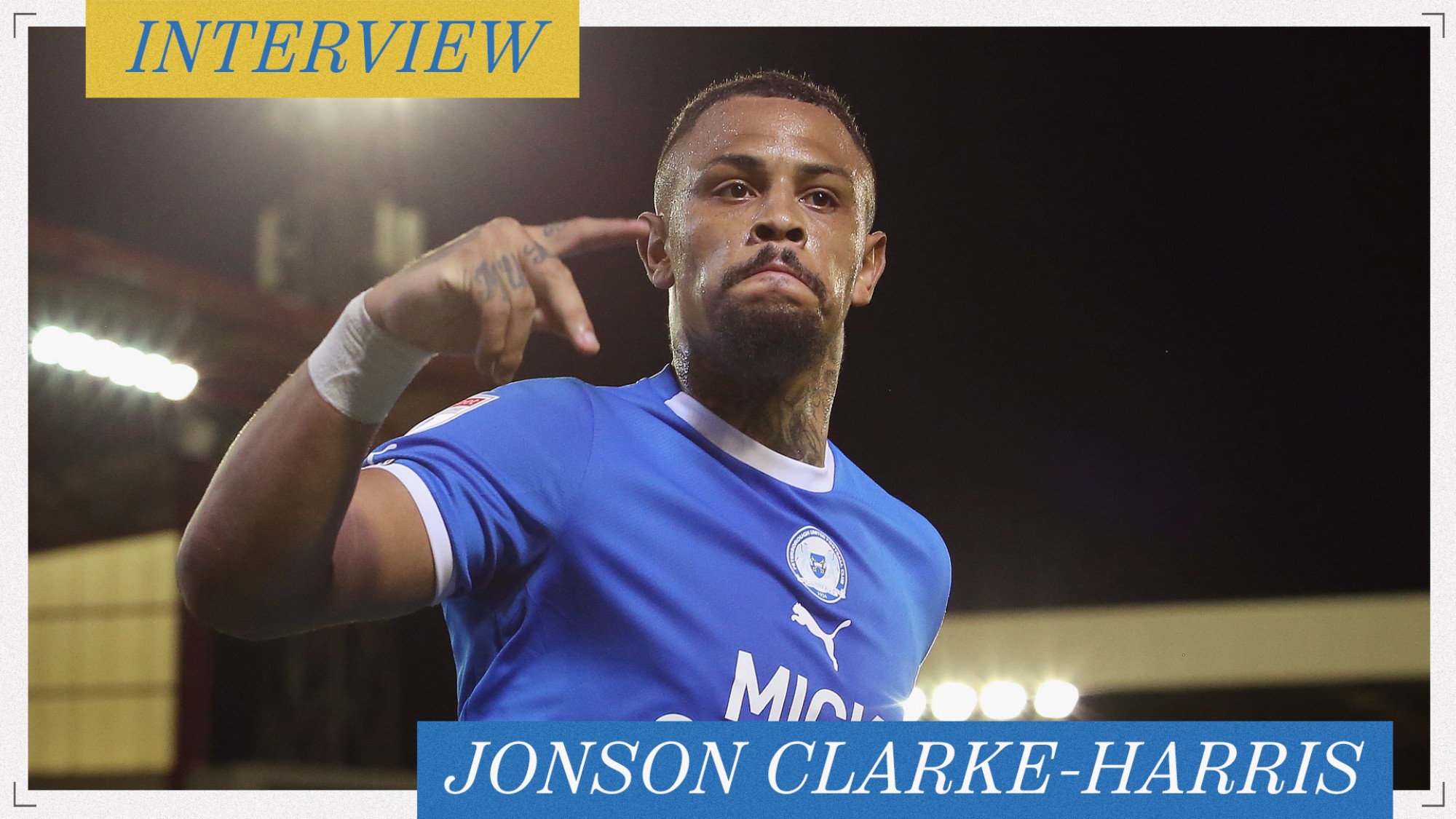 Clarke-Harris Pleased To Play His Part | Peterborough United - The Posh