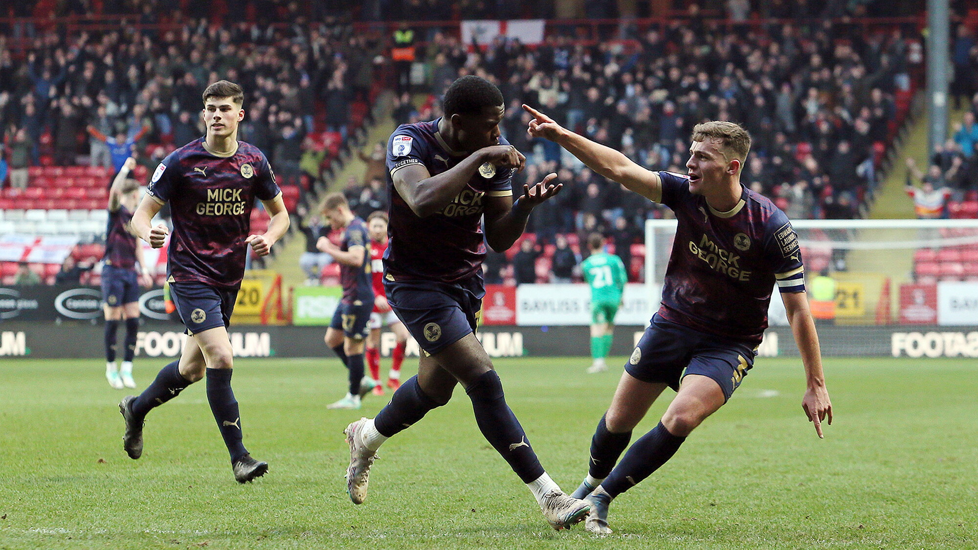 Mason-Clark At The Double As Posh Record Fourth Straight Away Win ...