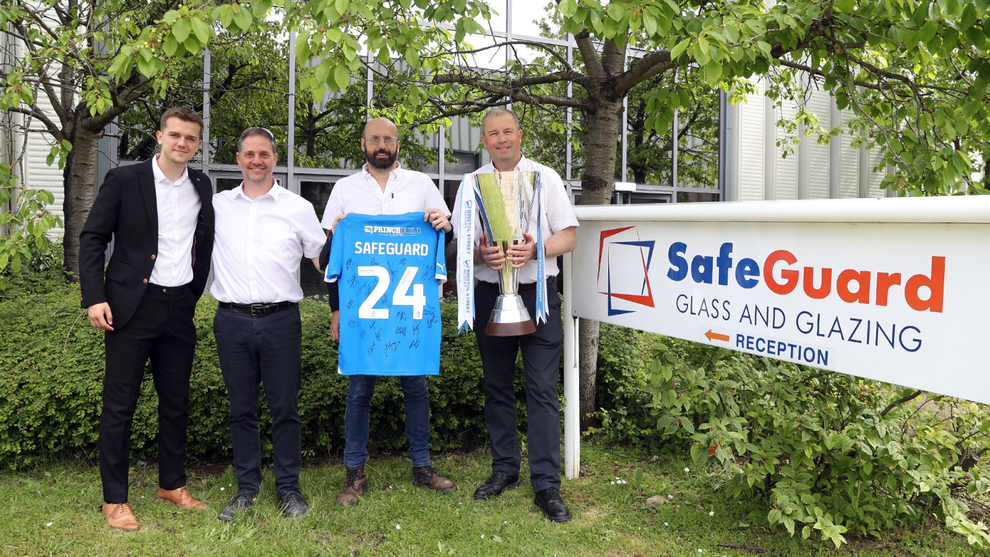 SafeGuard Glazing Supplies Secured As Official Club Partner On Two-Year ...
