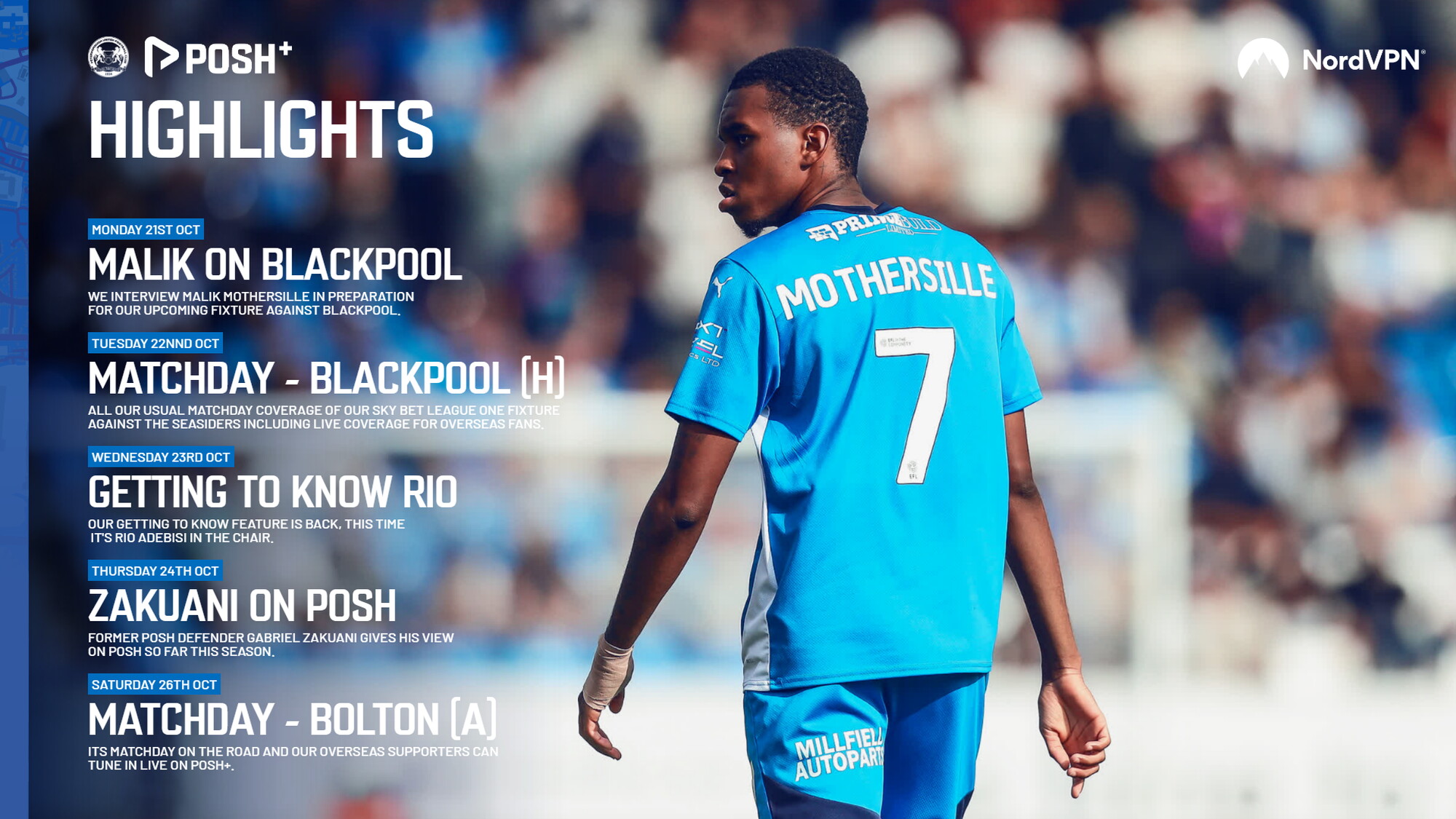 Lots To Catch On Posh+ This Week | Peterborough United - The Posh