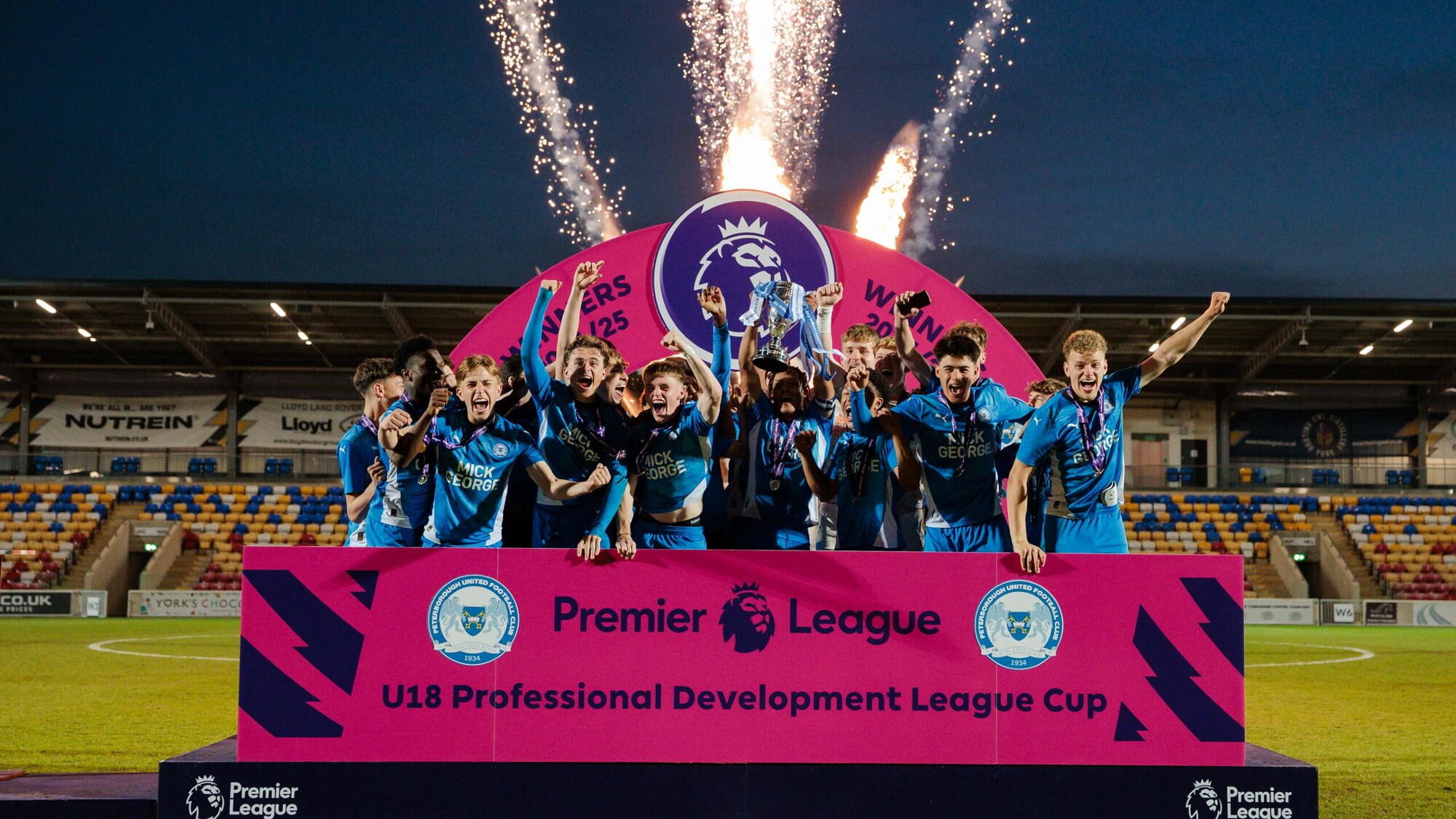 Under 18s Lift Professional Development League Cup | Peterborough United - The Posh