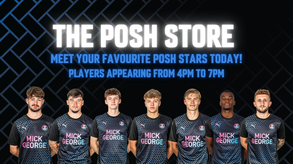 Meet Players In New Posh Store! | Peterborough United - The Posh