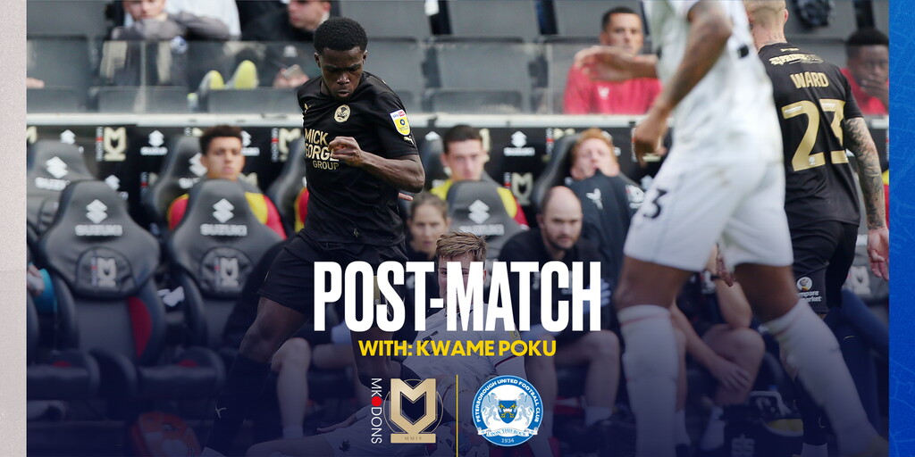 Poku Pleased To Score First Posh Goal | Peterborough United - The Posh