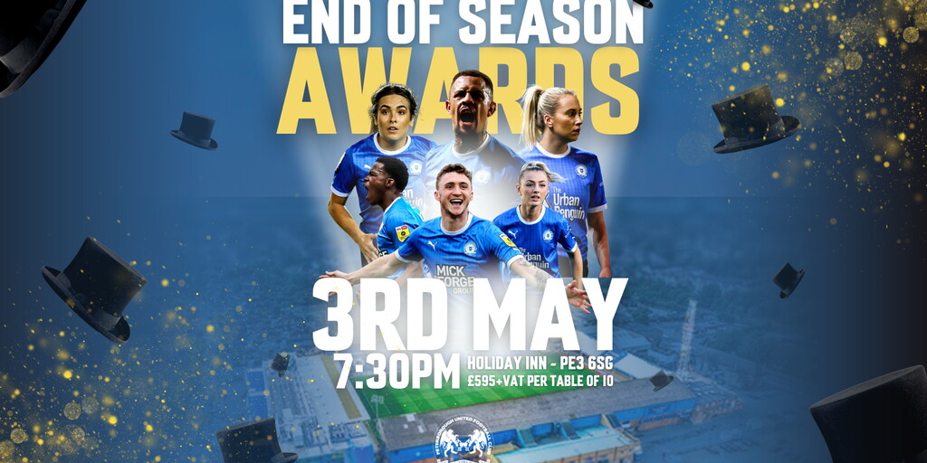 End Of Season Awards Evening | Peterborough United - The Posh