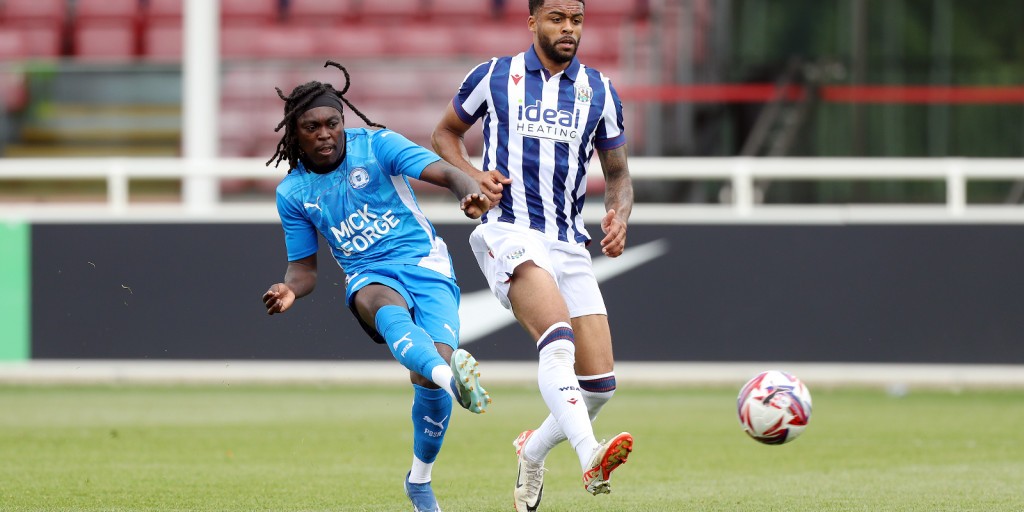 Odoh On Target As Posh Battle Strongly Against Baggies | Peterborough ...