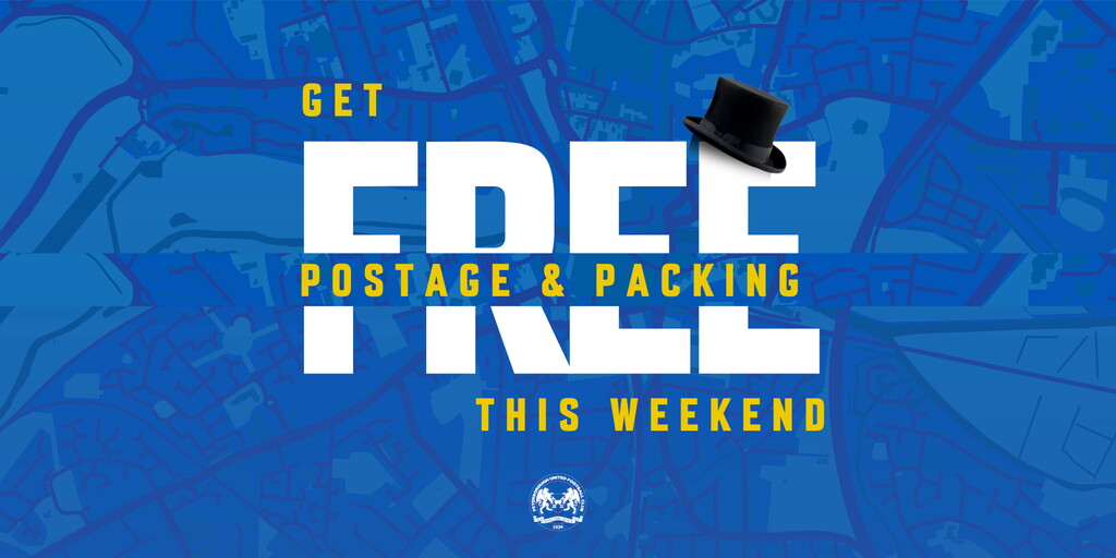 Free Postage & Packing For All UK Orders This Weekend | Peterborough ...