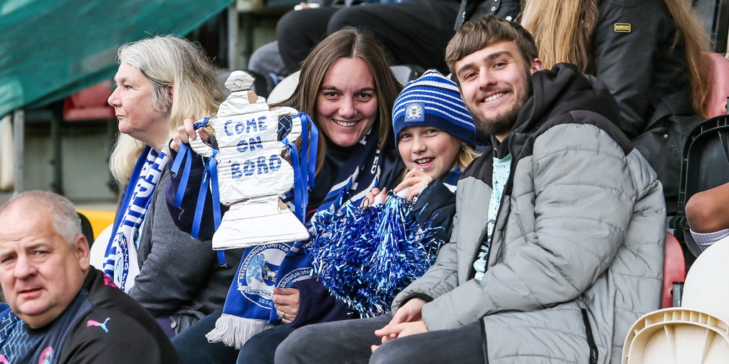 Fans Gallery • Newport County v Posh | Peterborough United - The Posh