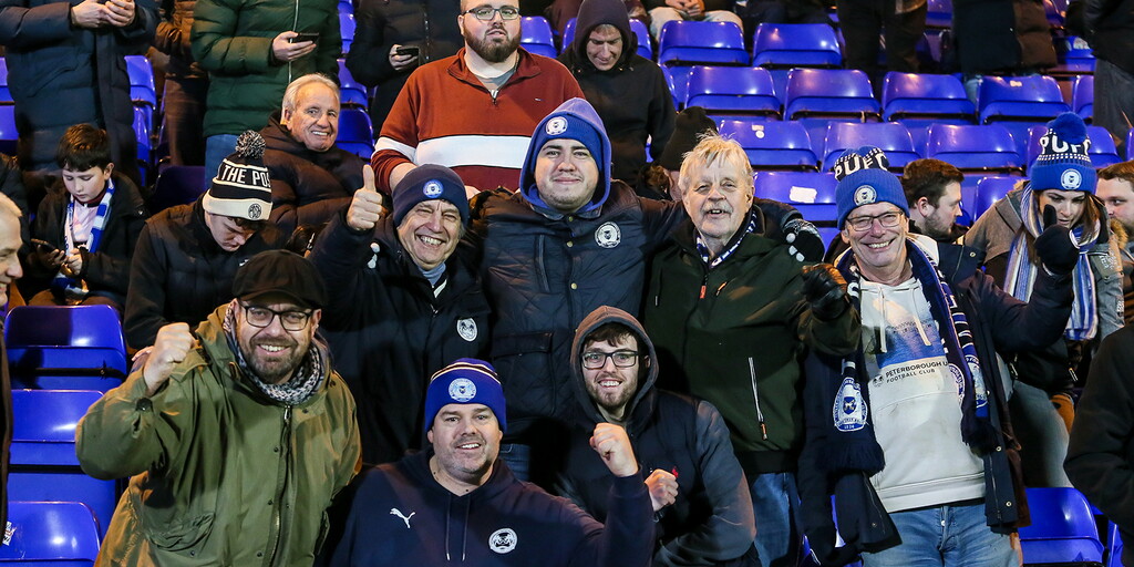Fans Gallery • Stockport County v Posh | Peterborough United - The Posh