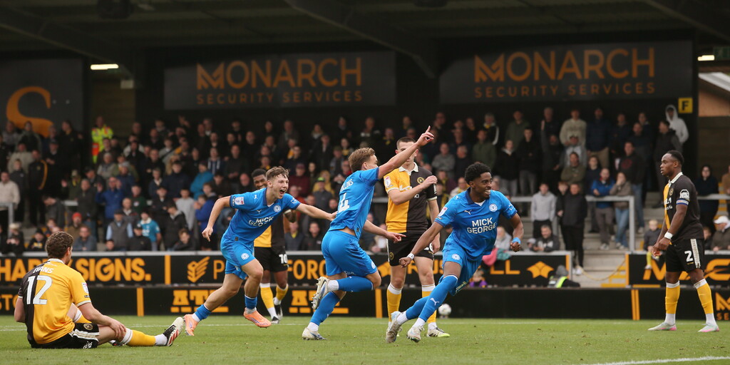 Collins Strike Secures Important Three Points | Peterborough United ...