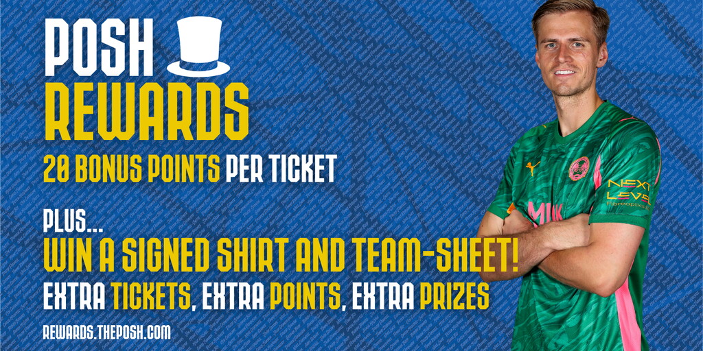 Posh Rewards Members Can Win Big At AFC Wimbledon Fixture ...